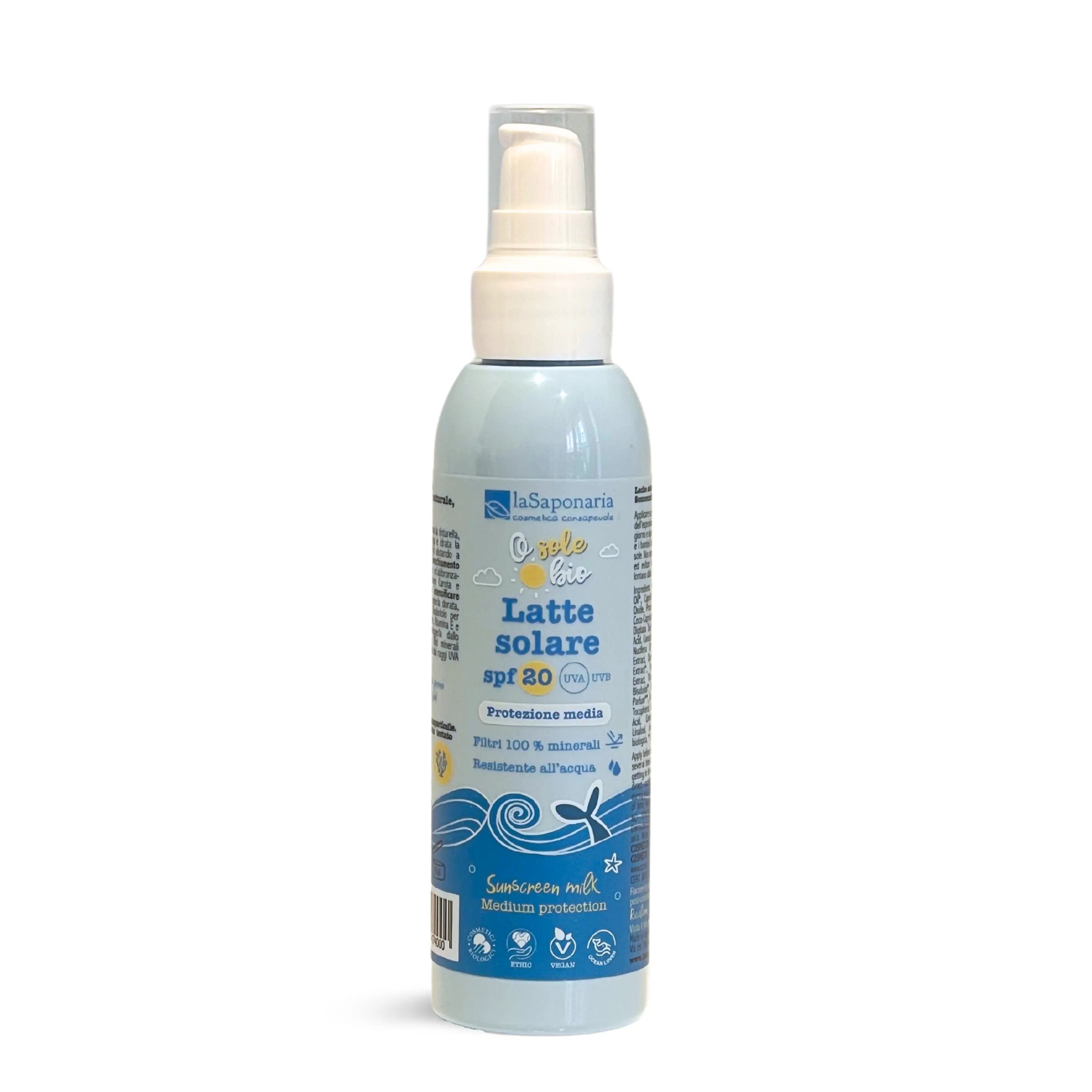 Sunscreen Milk SPF20 - LA SAPONARIA – Nuvola